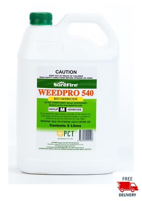 5lt Glyphosate Weed Killer 540g/l. 5lt Weedpro 540. Same as Roundup | eBay