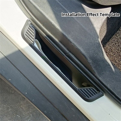 4PCS Black Car Door Scuff Sill Cover Panel Step Protector For Altima ...
