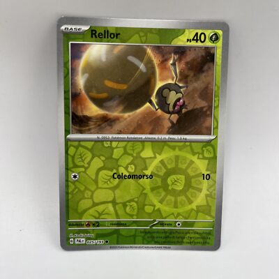 Pokemon Card RELLOR REVERSE HOLO (IT) | 025-193 Evolutions In Paldea | eBay