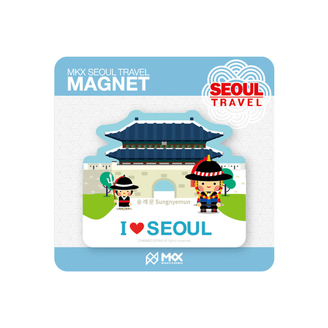 Travel Landmark Seoul Korea Fridge Magnet Refrigerator Magnets Memo ...