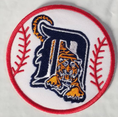 Detroit Tigers Baseball MLB Embroidered Sports Patch approx 3.5" | eBay