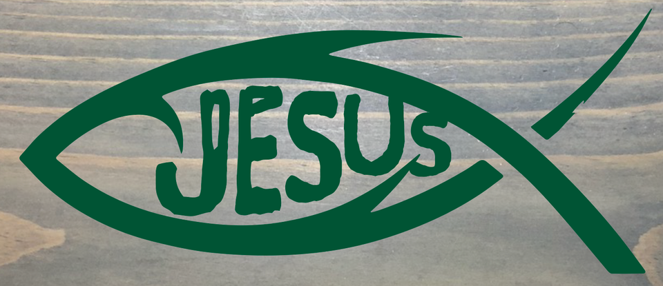 Jesus Fish Sticker Decal Christian John 3:16 Cross Religious God ...