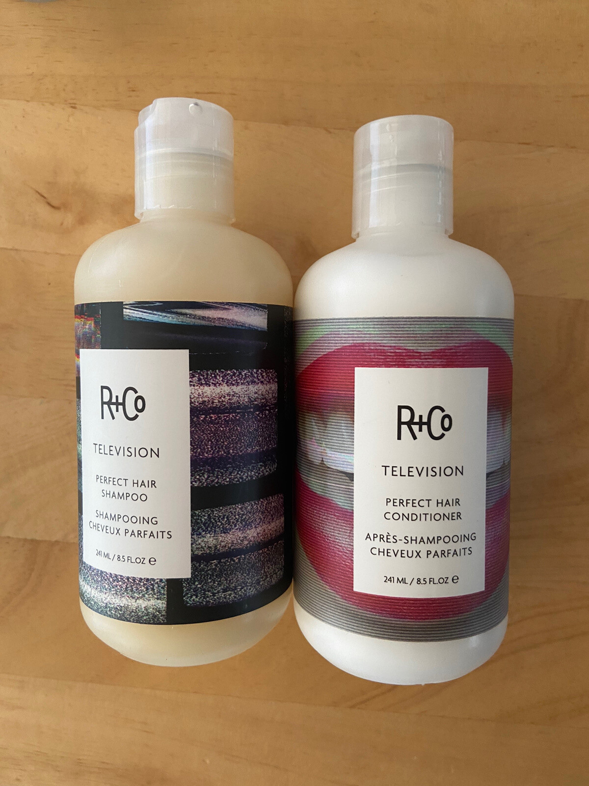 2x New R+Co Television Perfect Hair Shampoo and Conditioner Set 8.5 oz ...