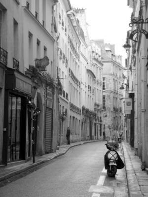 A2 Matte Print "Paris Lane" (Portrait) | eBay Australia