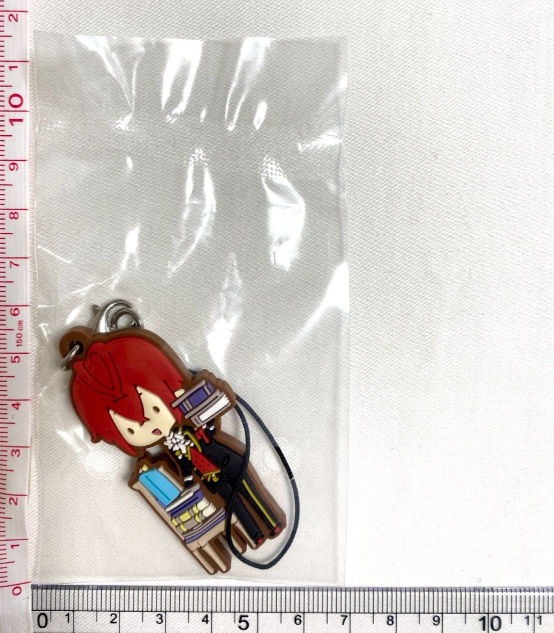 Disney Twisted Wonderland Riddle Rosehearts Rubber Keychain ...