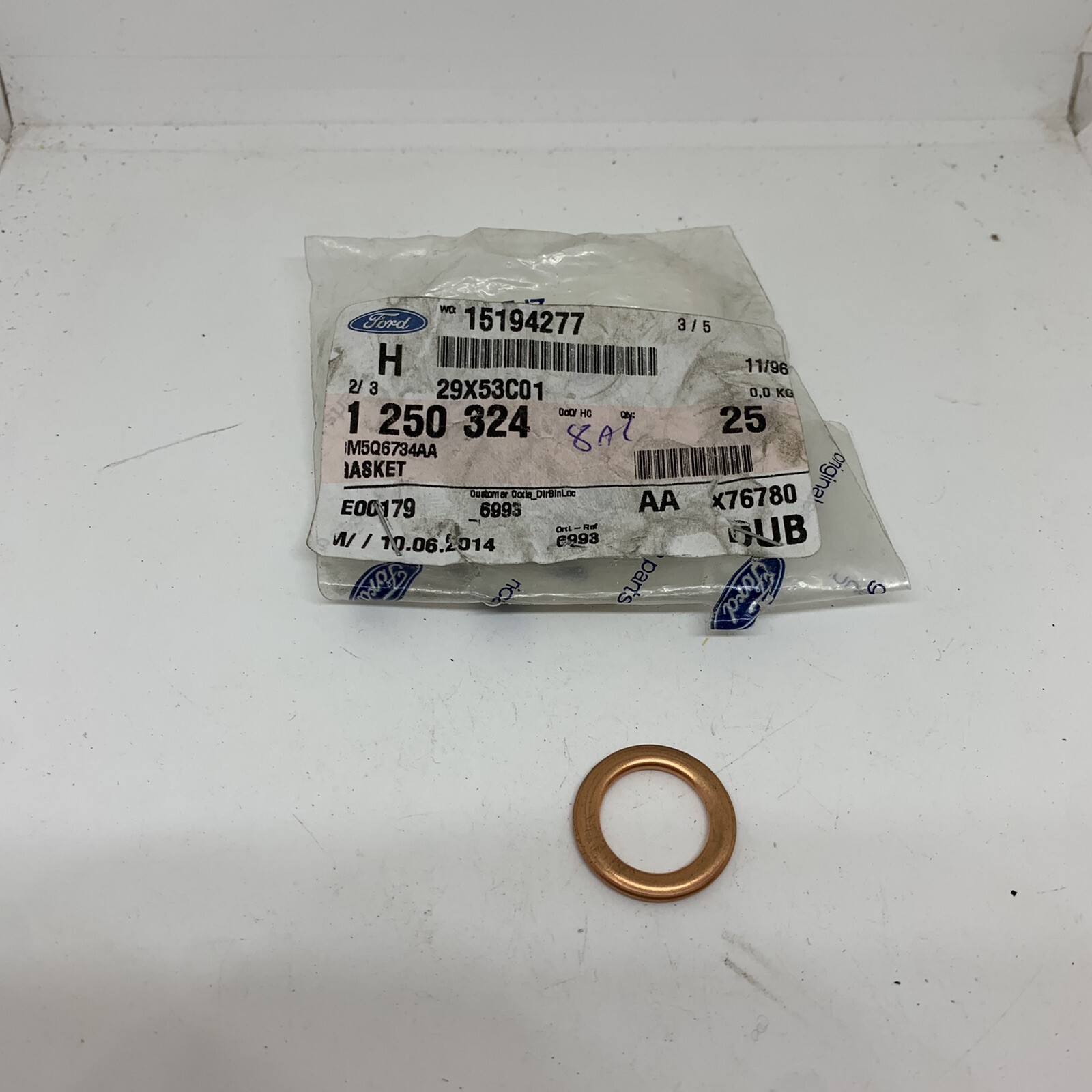 Genuine Ford Gasket Ring 1250324 | eBay