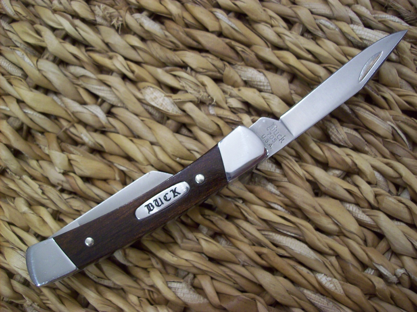 VINTAGE BUCK KNIFE 705 PONY / "Script Buck" / NOS MINT PRE-1986 | eBay