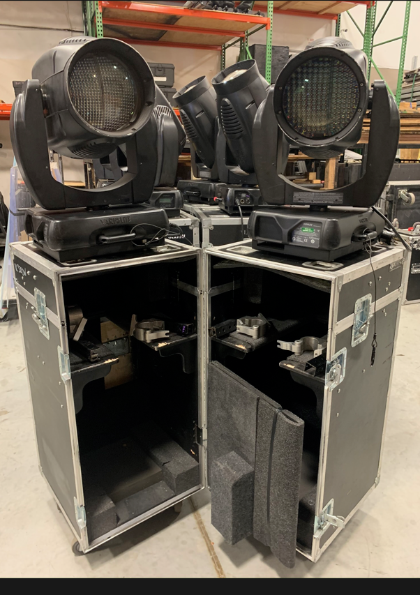 Varilite VL3500 Wash moving light fixture (lot of 2 with case) | eBay