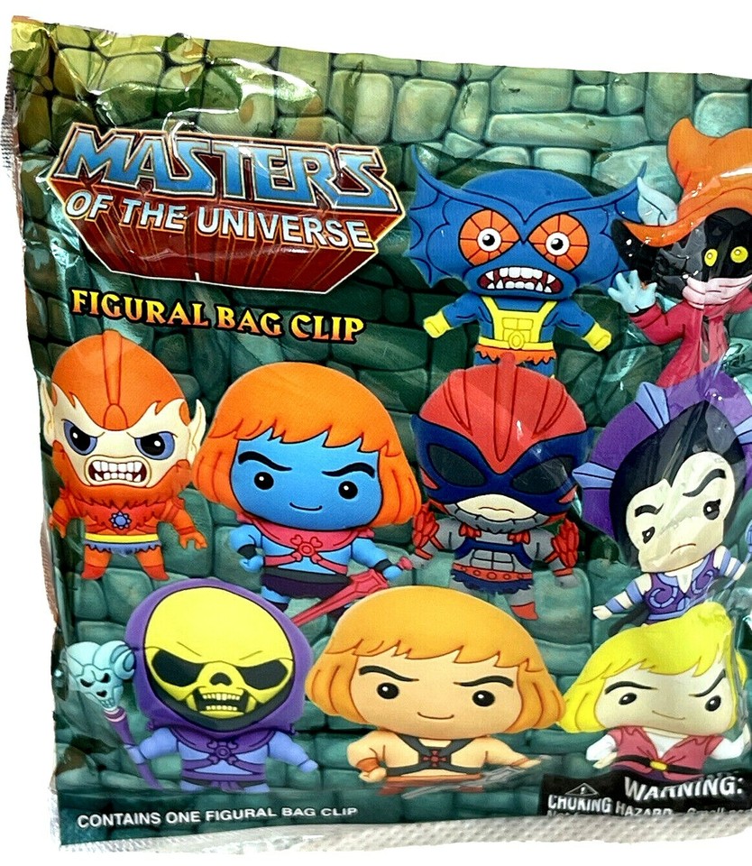 Masters of the Universe Figural Bag Clip Blind Bag Backpack Key Ring ...