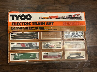 Vintage Tyco Electric Train Set HO Scale Spirit of 76 #7305 plus extras ...