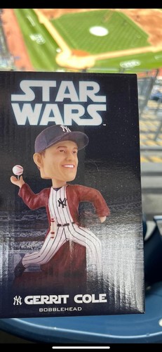 Gerrit Cole Jedi Star Wars Bobblehead SGA New York Yankees 5/4/2024 New ...