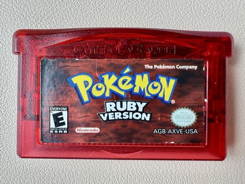 Pokémon: Ruby Version (Game Boy Advance, 2003) Cartridge Only Confirmed ...