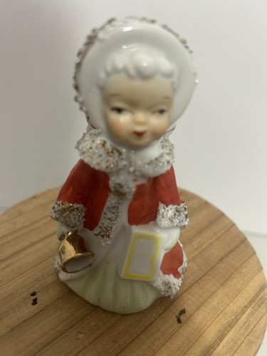 VINTAGE LEFTON ANGEL CHRISTMAS BELL COLLECTIBLE FIGURINE | eBay