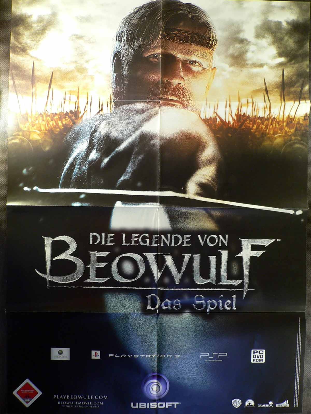 Die Legende von Beowulf - Angelina Jolie - Videoposter A1 84x60cm gefaltet | eBay