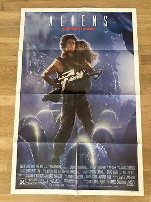 Aliens ADVANCE RECALLED Ripley Style 1 Sheet Movie Poster Signed by ...