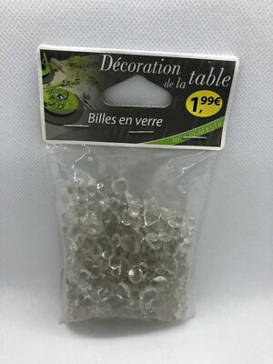 Bille de verre transparente - TABBCGA009B | eBay