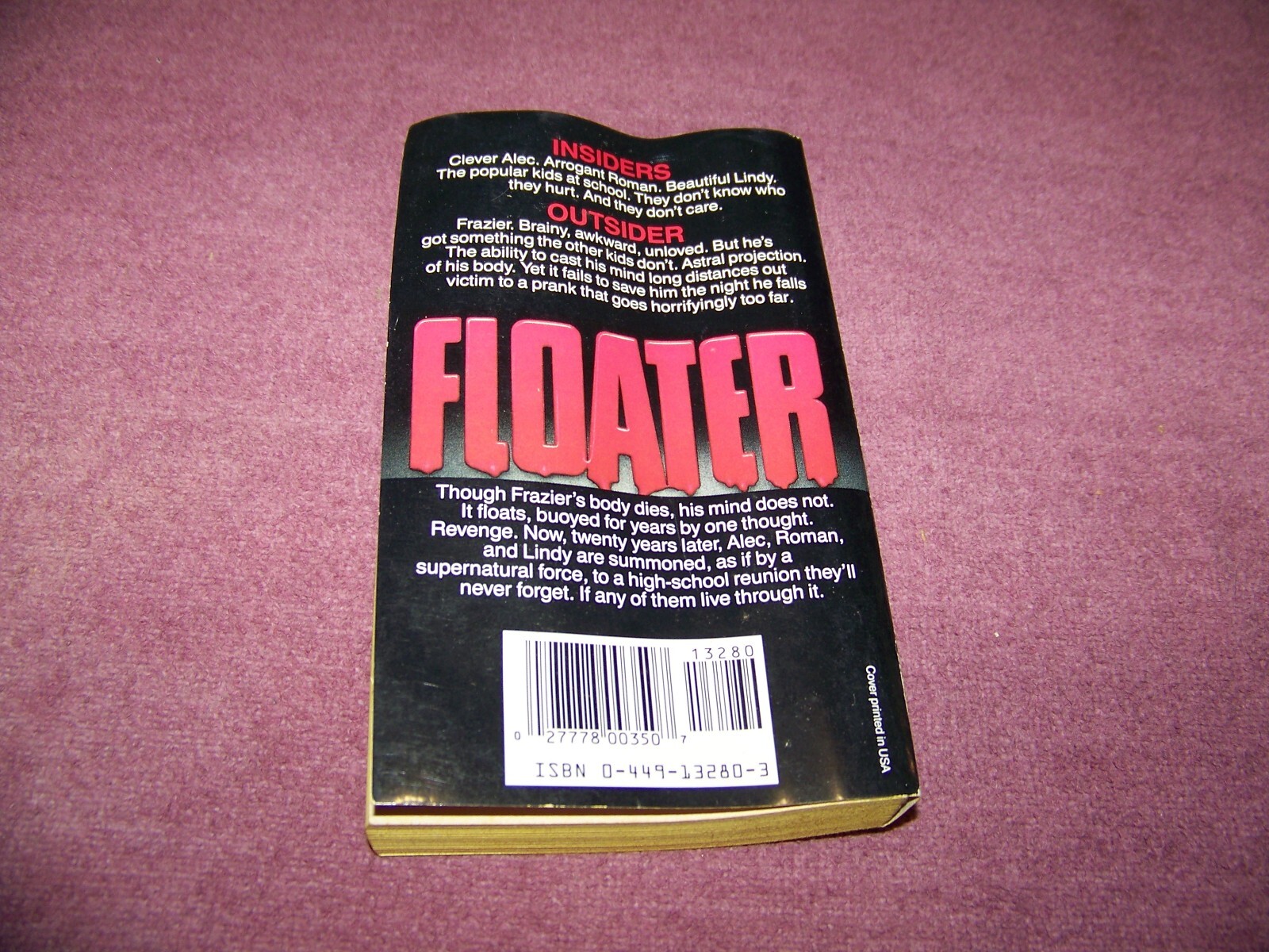 Floater by Gary Brandner 1988 First Edition Vintage Paperback | eBay