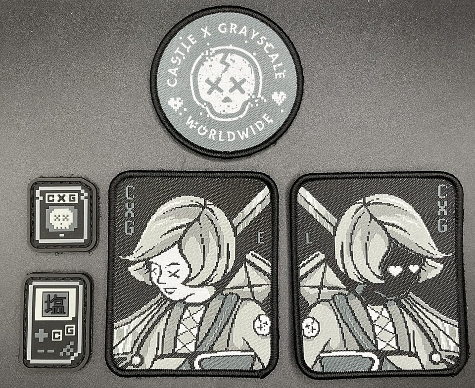 Castle x Grayscale CxG Worldwide SaltBoy 3000 EDC Everyday Carry Patch ...