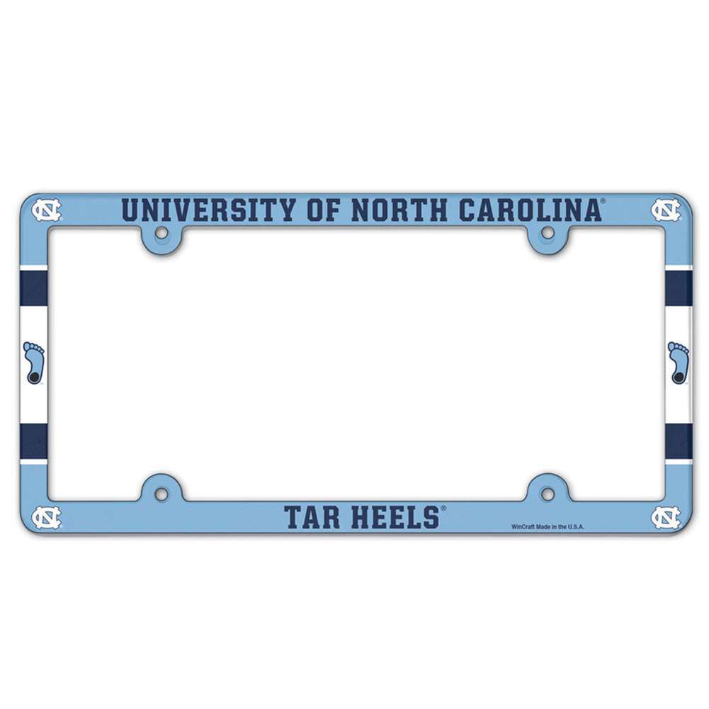 North Carolina Tar Heels Plastic License Plate Frame | eBay