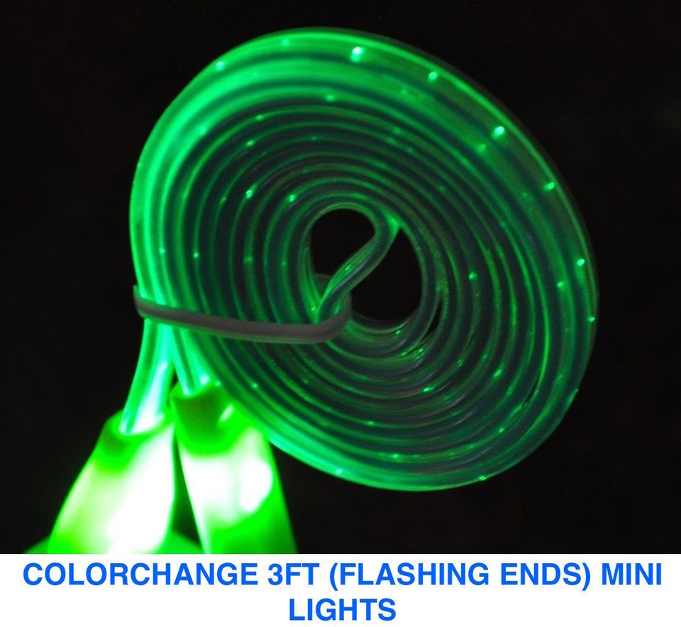 LIGHTED LED phone charger data cable for SAMSUNG LG HTC ZTE NOKIA ...