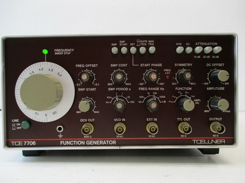 Funktionsgenerator Toellner TOE 7706 Model 7782 (LS-131) * | eBay