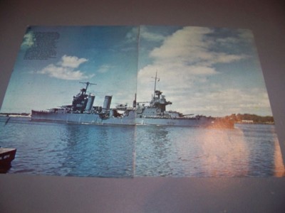 HISTORY..USS MINNEAPOLIS ..COLOR PHOTO PAGES ..RARE (474R) | eBay
