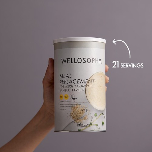 2 x Oriflame Wellosophy Meal Replacement for Weight Control. Vanilla ...