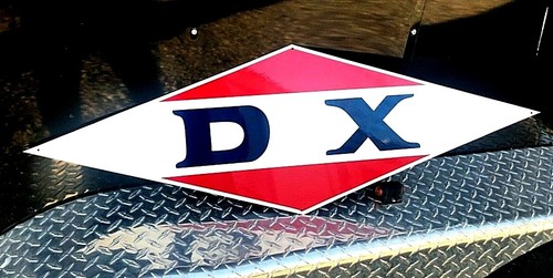 Vintage Old School Sty. DX Gasoline Oil Gas Station Car Truck Hand ...