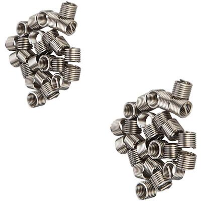 50 x Helicoil Type Threaded Inserts M5 X 0.8 mm - Thread Repair Coils ...