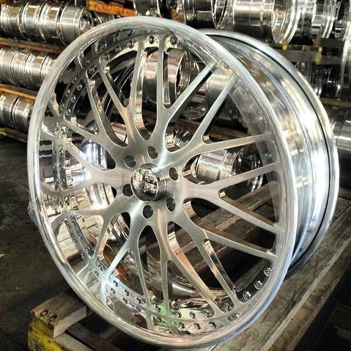 20" Intro ID313 BRUSHED Face WHEELS STAGGERED 20X9, 20X11 RIMS 5x4.5 ...