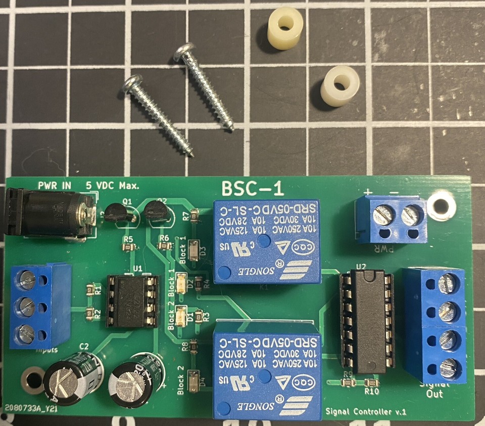 Block Signal Controller, BSC-1 w/signal Combo (Lionel, MTH, Gargraves ...