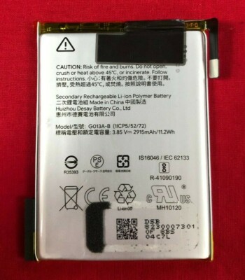 ORIGINAL GOOGLE PIXEL 3 G013A-B 2915mAh BATTERY 823-00073-01 | eBay