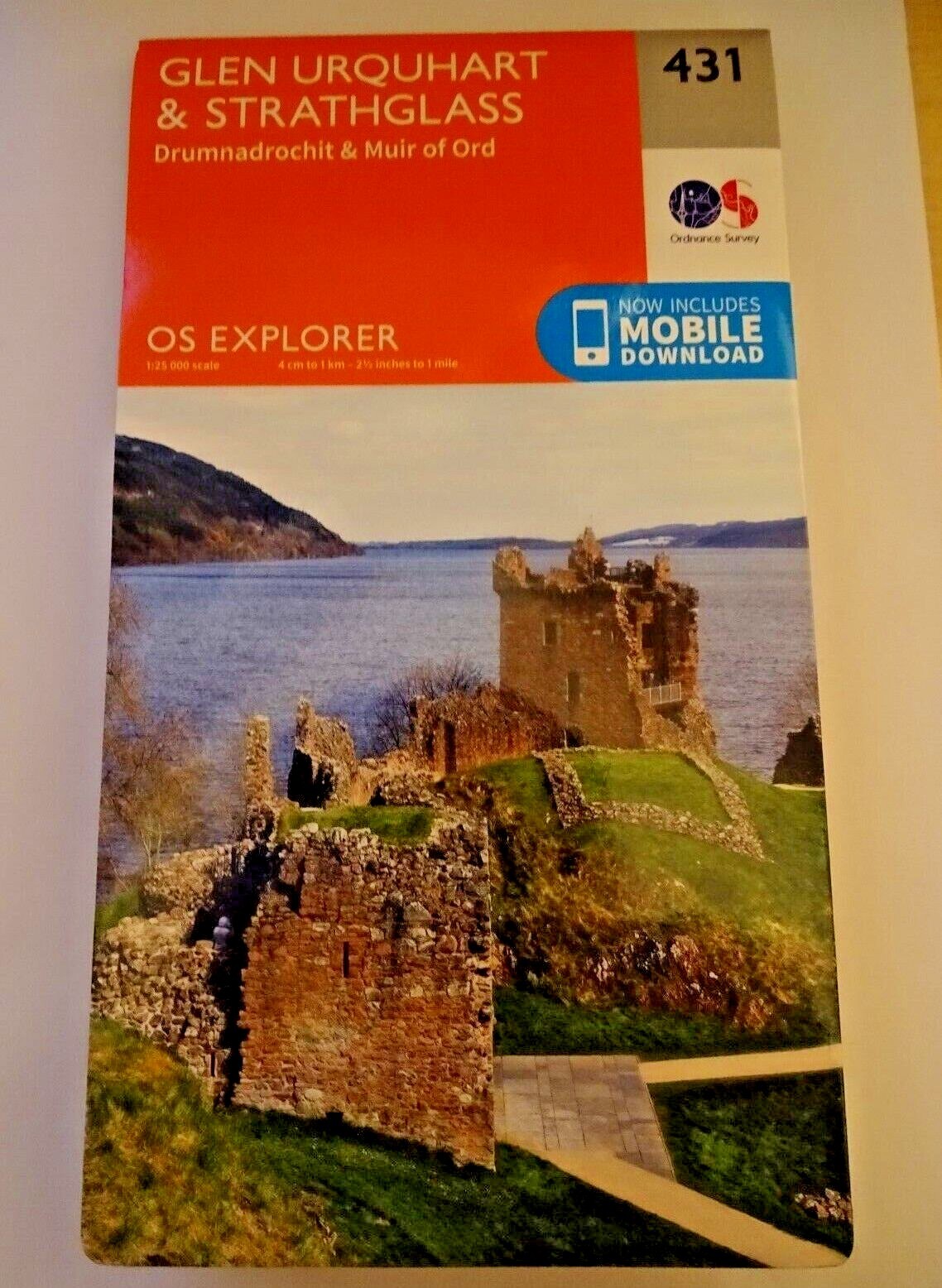 Ordnance Survey Map - OS Explorer - 1:25000 - In Excellent Condition ...