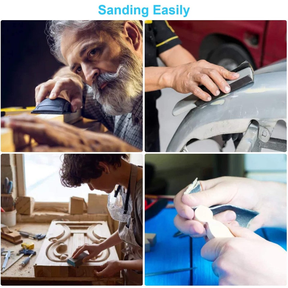 Sand Paper, 48 PCS Sandpaper, 120 to 5000 Assorted Grit Sandpaper ...