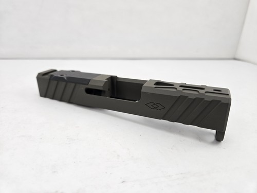 Used Double Diamond Glock 43 43x G43 G43X Stripped Slide RMSC Optic Cut ...