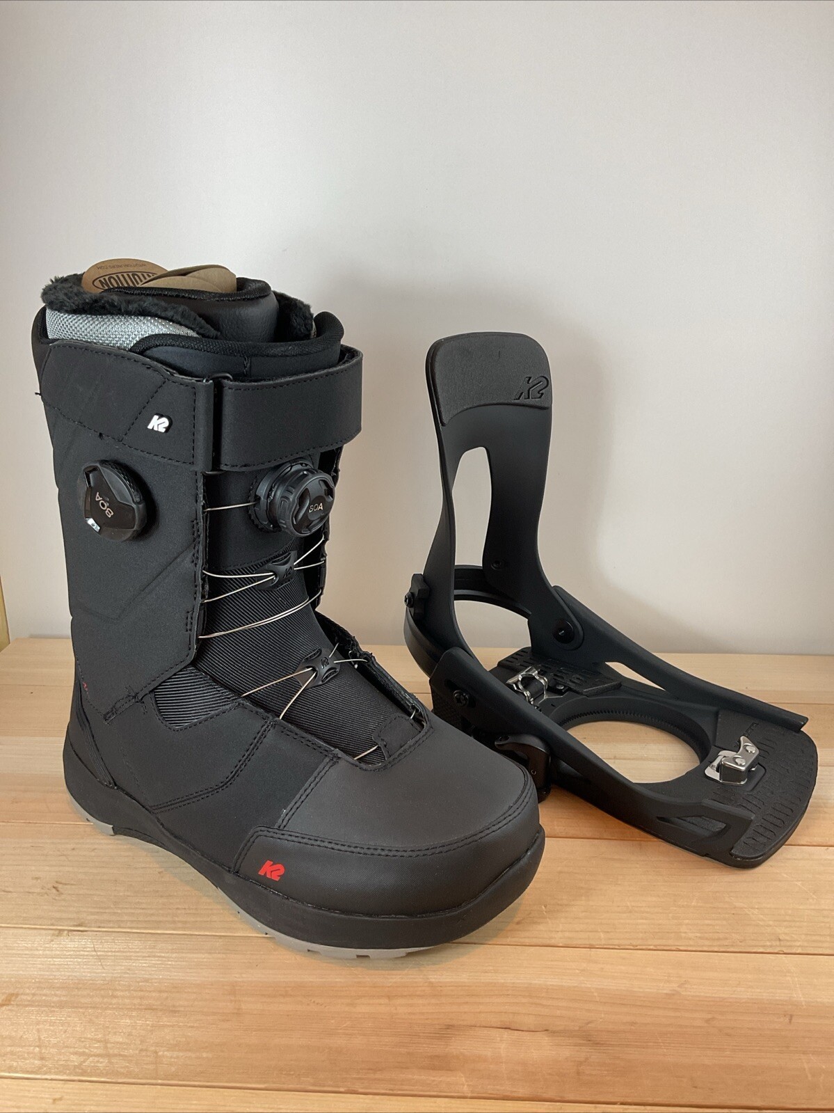 K2 Clicker Maysis BOA Snowboard Boots + Bindings Men's Sz 9.5 NEW ...