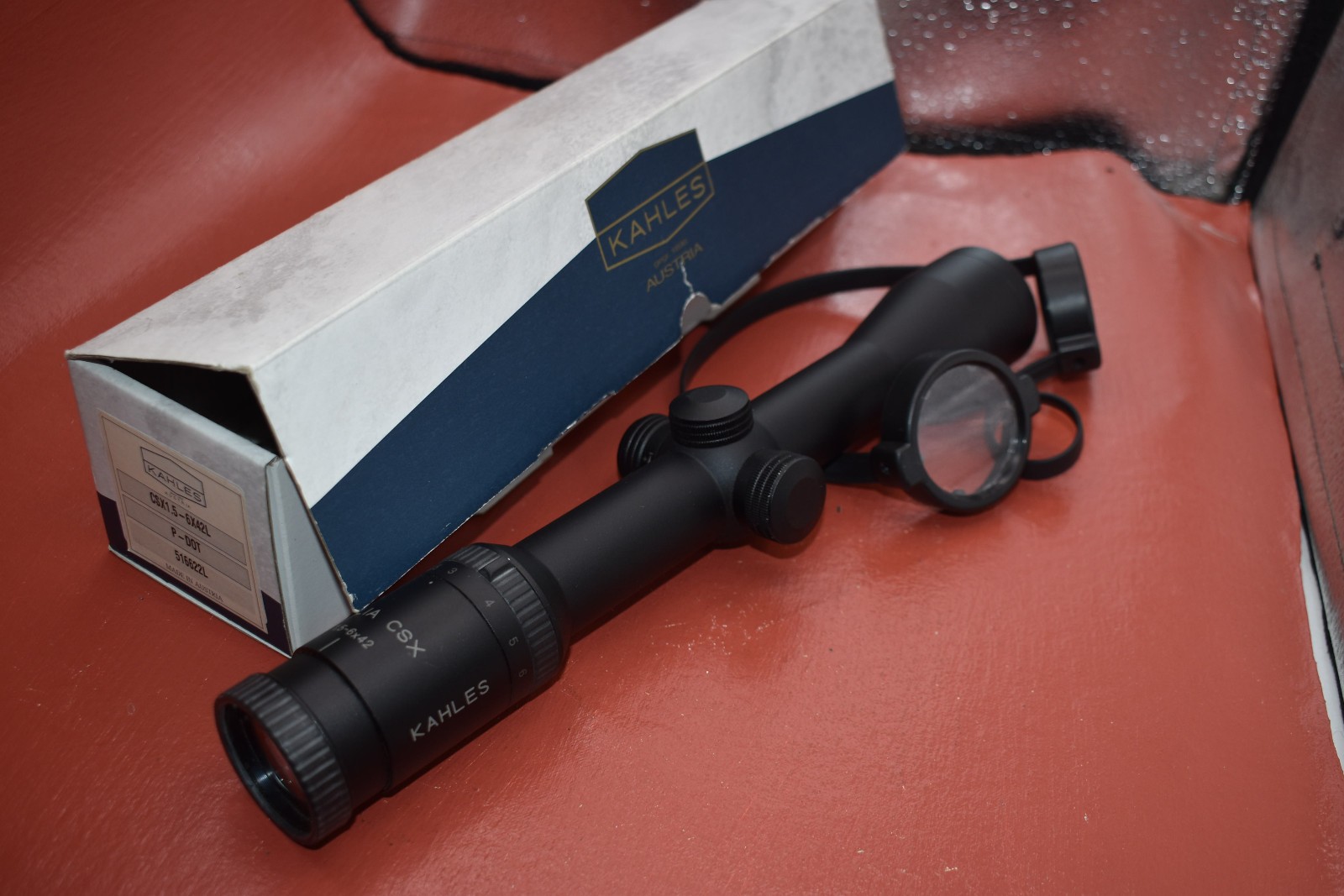Kahles Helia CSX 1.5-6x42 Illuminated Post Dot Rifle Scope Austria 30mm ...
