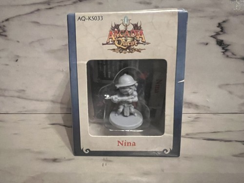 Arcadia Quest: Nina (Board Game Expansion, 2016) CMON miniature pack ...