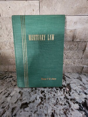 Mortuary Law Revised Third Edition. | eBay