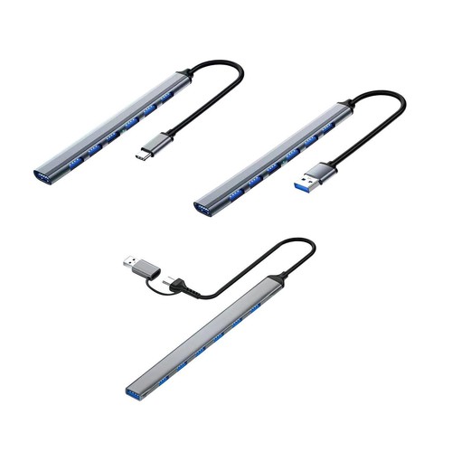 USB Hub Laptop Docking Station Audio Output 8 USB Ports 8in1 | eBay