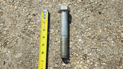 big bolt thread size 1"-8 x 6" long hex screw steel work table machine ...