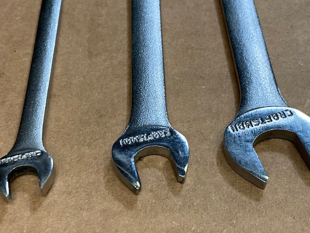 Vintage Craftsman -v- Series Thin Tappet Wrenches 2 PC Set 44474 44472 ...