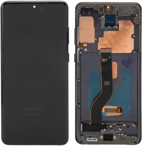OEM Samsung Galaxy S20 Plus+ 5G OLED LCD Screen Digitizer + Midframe w ...