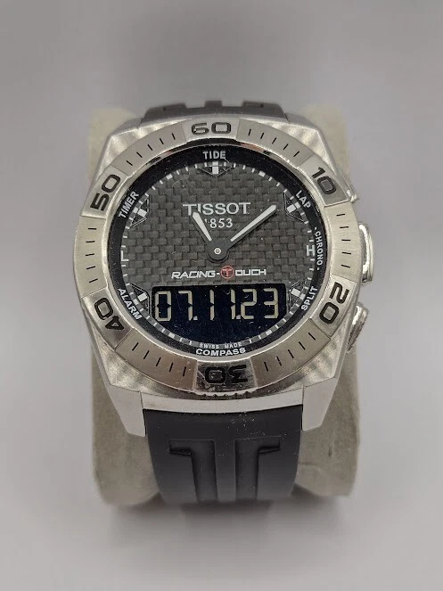 Tissot Black Racing T-touch A Full Set For $744 For Sale, 58% OFF