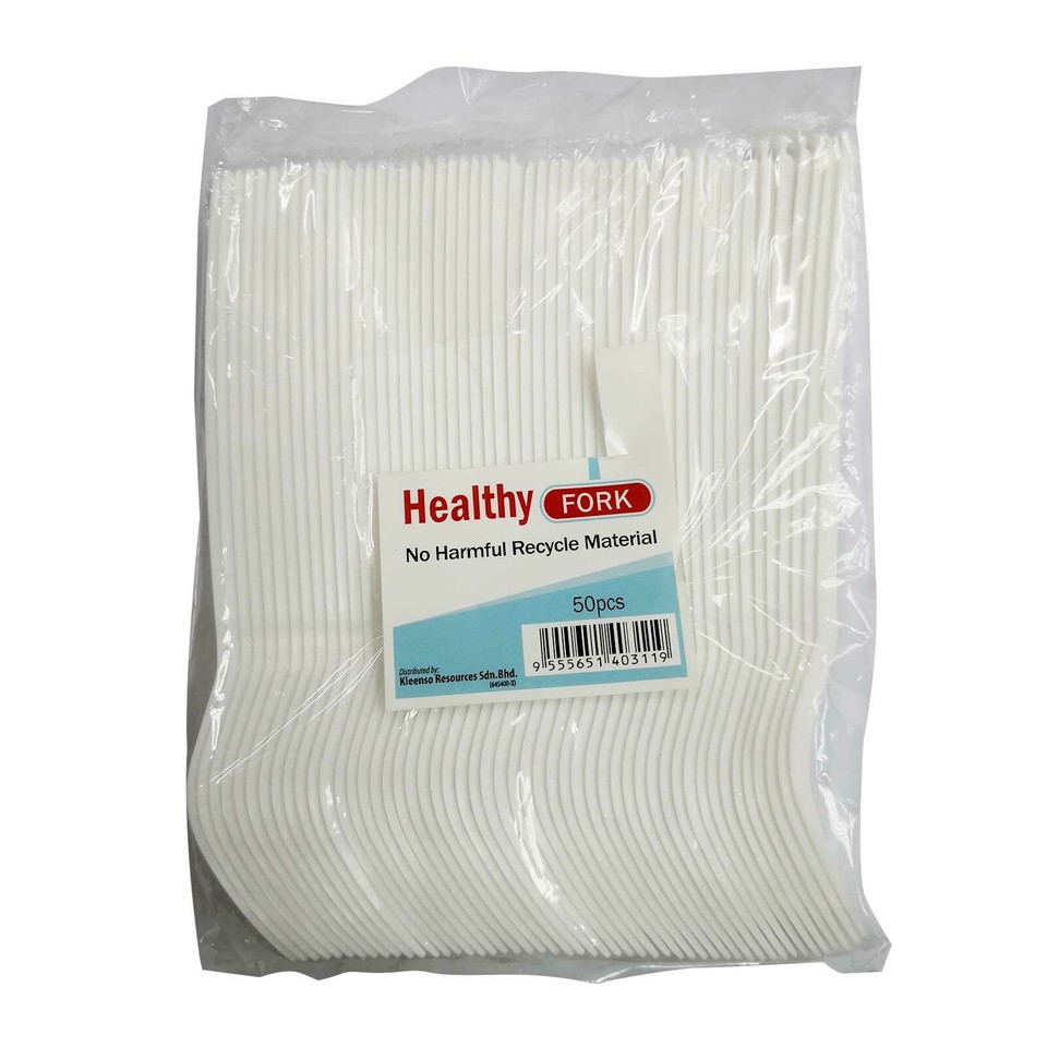 Healthy Fork 50pcs per pack Eco Friendly Renewable Plastic Forks Free ...