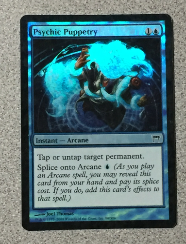 MTG MAGIC THE GATHERING PSYCHIC PUPPETRY 1X (FOIL) CHAMPIONS OF ...