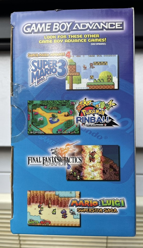 Gameboy Advance eReader Bundle New Sealed GBA Game Boy Advance E Reader ...