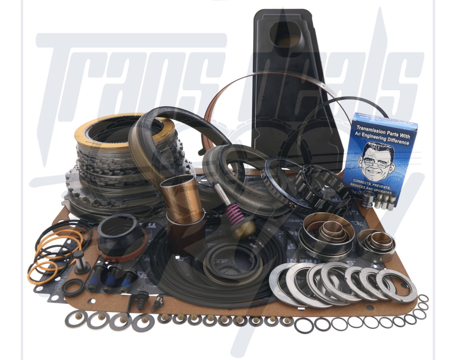 Fits Ford E4OD 4R100 Transmission Deluxe Rebuild Kit 4/97-00 Level 2 ...