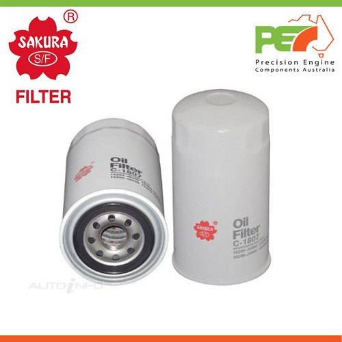 New * SAKURA * Oil Filter For NISSAN CIVILIAN / MICROBUS W40 3.5L 4CYL ...