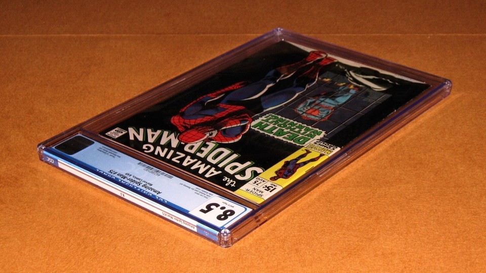Amazing Spider-Man #75 CGC 8.5 Rare White pages! 13 pix SUPER Packaging ...